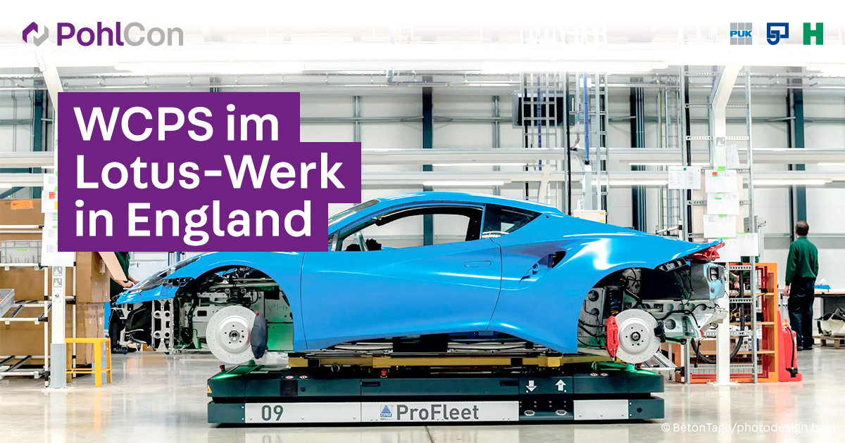 WCPS von PohlCon im Lous-Werk in Hethel, England | PohlCon WCPS